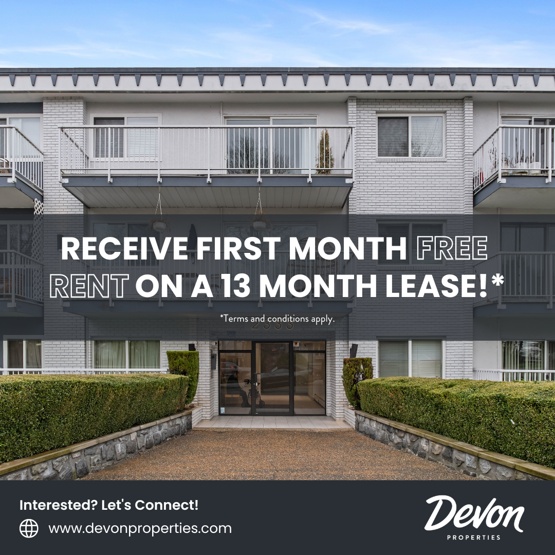 2333 Oxford Street | Apartments in Vancouver | Devon Properties